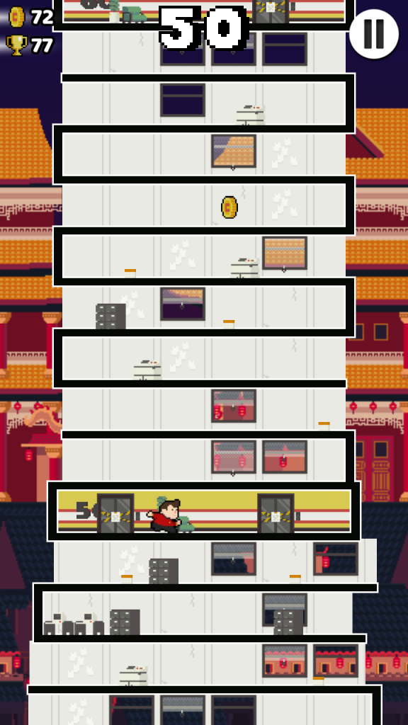 High Risers: Casual Arcade Gaming | 50 Word App Reviews